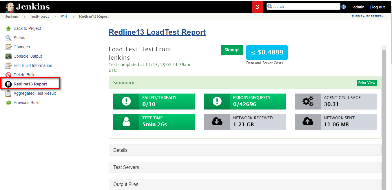 Executing Different Test Types with Jenkins and RedLine13 - RedLine13